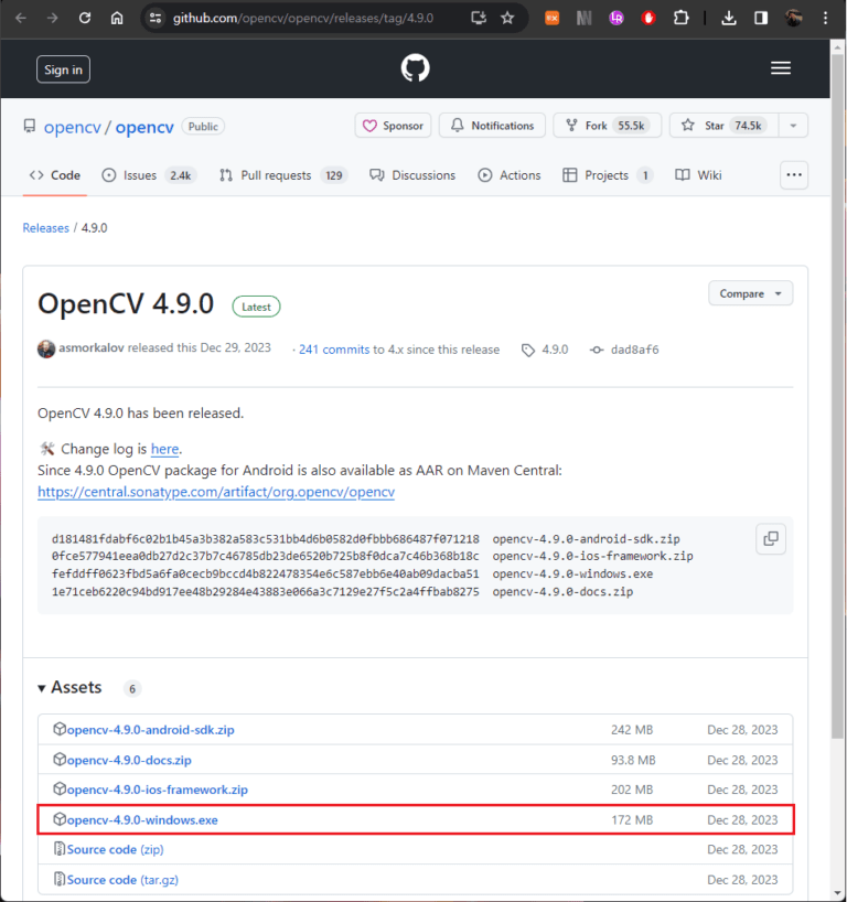 OpenCV 설치, PC & Visual Studio 환경설정 - 개정버전 - 꿈꾸는 자의 낙서장